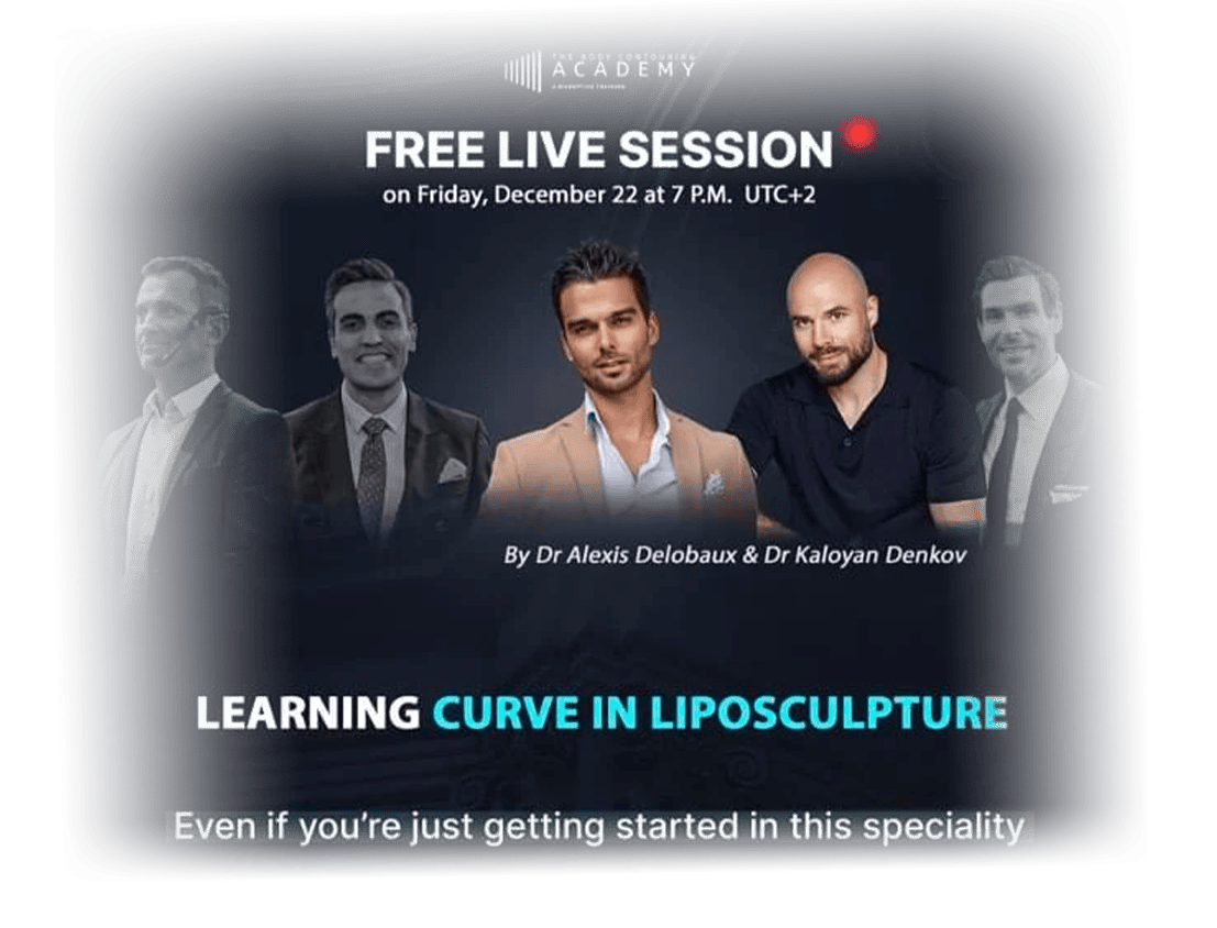 The Body Contouring Academy - FREE LIVE conference on Friday July 28 at 8 PM